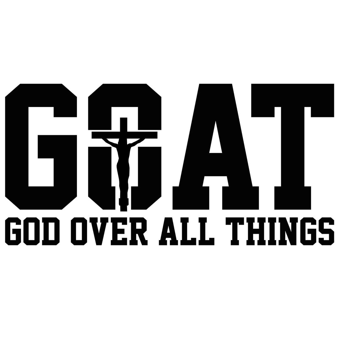 Goat God Over All Things Car Window Decal | Vinyl Car Decal | Car Decal ...