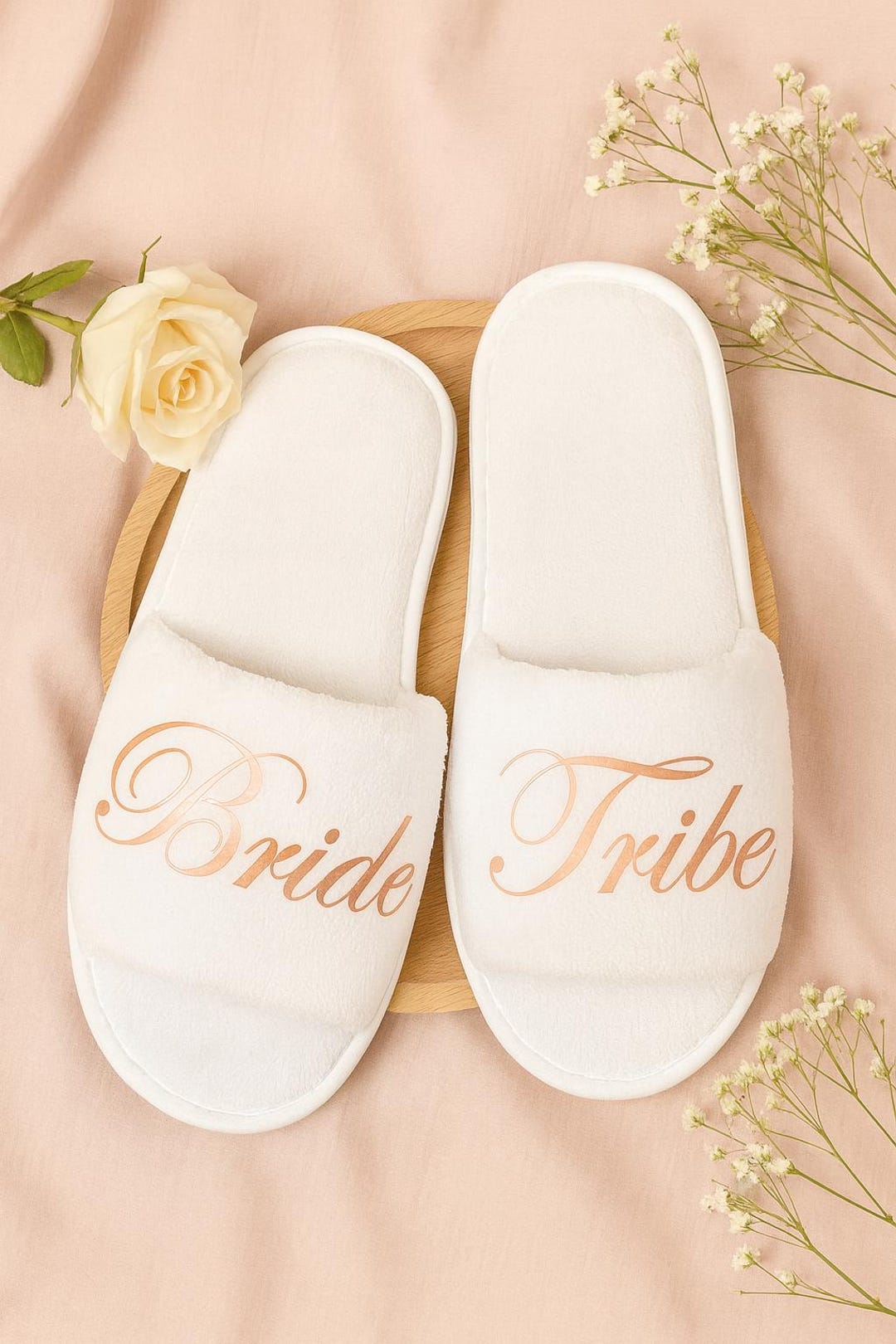 PERSONALISED Bridesmaids Slippers|wedding Slippers|bridal Shower Gift ...