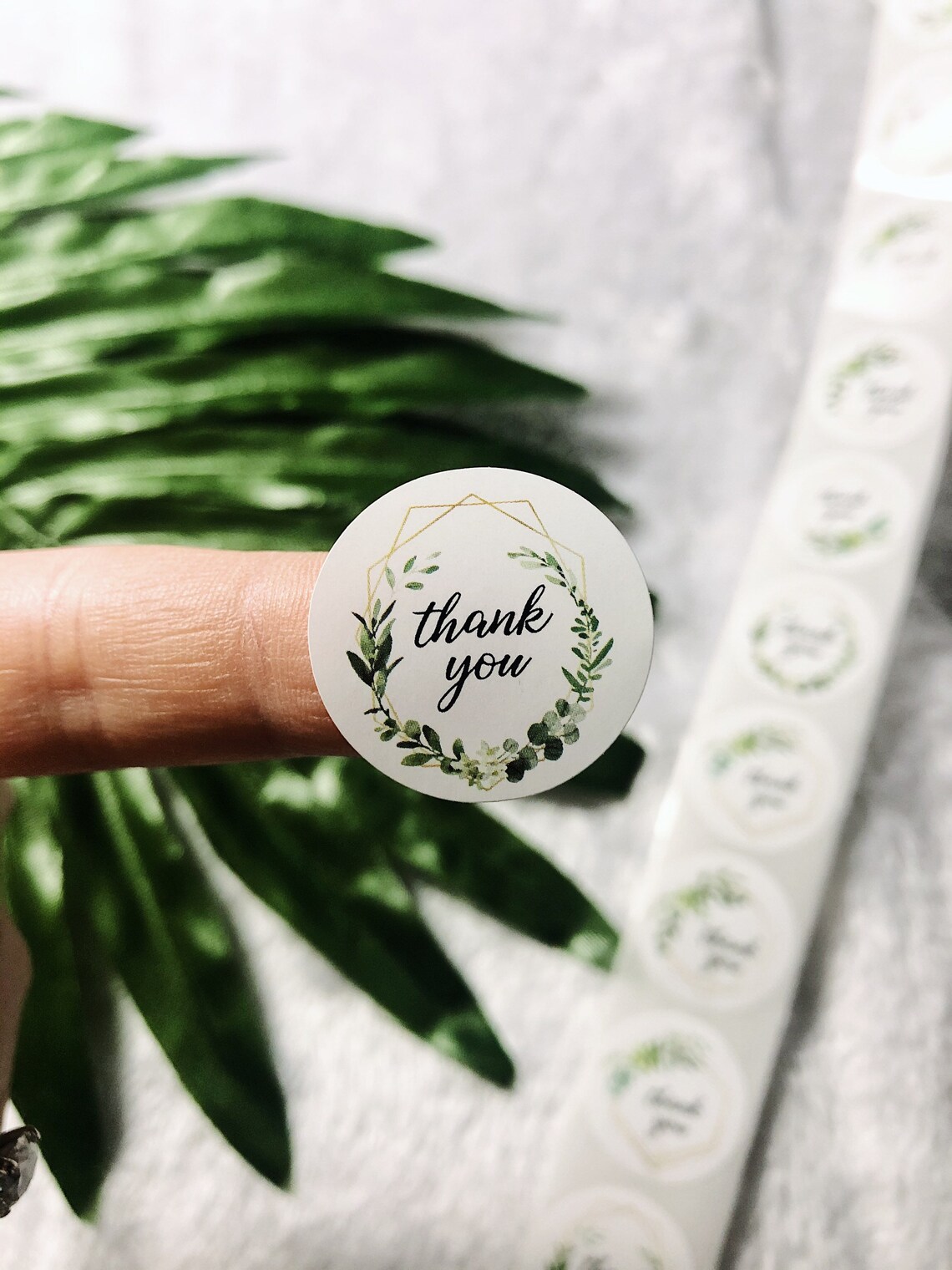 Thank You Stickers Thank You Labels Packaging Stickers - Etsy
