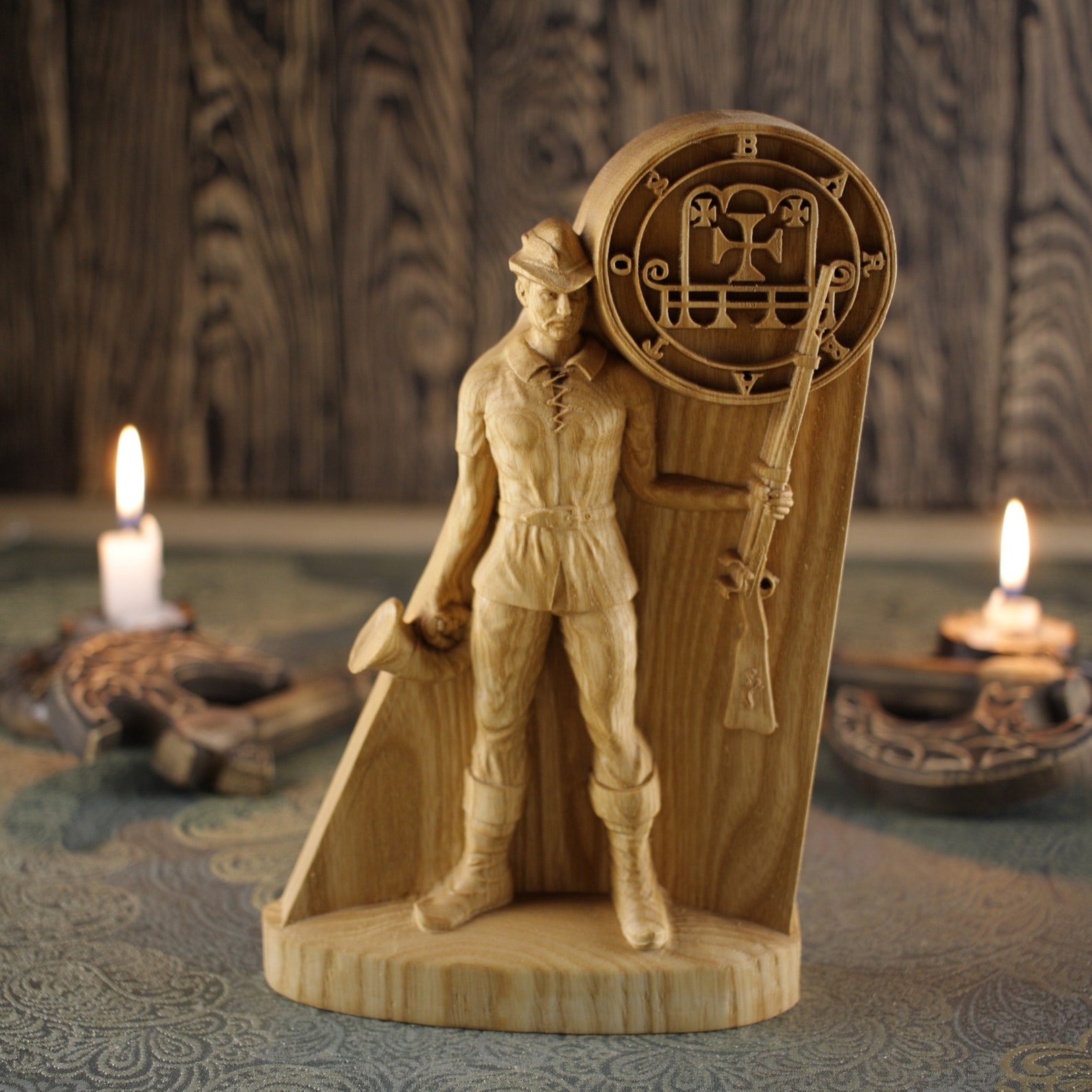 Satan Statue Barbatos Goetia Demon Demon Statue Belial Robin - Etsy