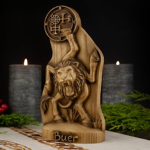Buer Demon, Demon Figurine Demon Statue Satan Statue Occult Decor ...