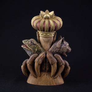 Bael, Baal God, Demon Statue, Altar Statue, Satan Statue Goetia ...