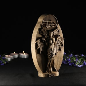 Bune, Lilith, Demon Statue, Satan Statue, Occult Decor Satan Belial ...