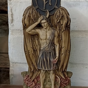 Lord Rosier Demon Statue, Satan Statue, Occult Decor Satan Belial ...