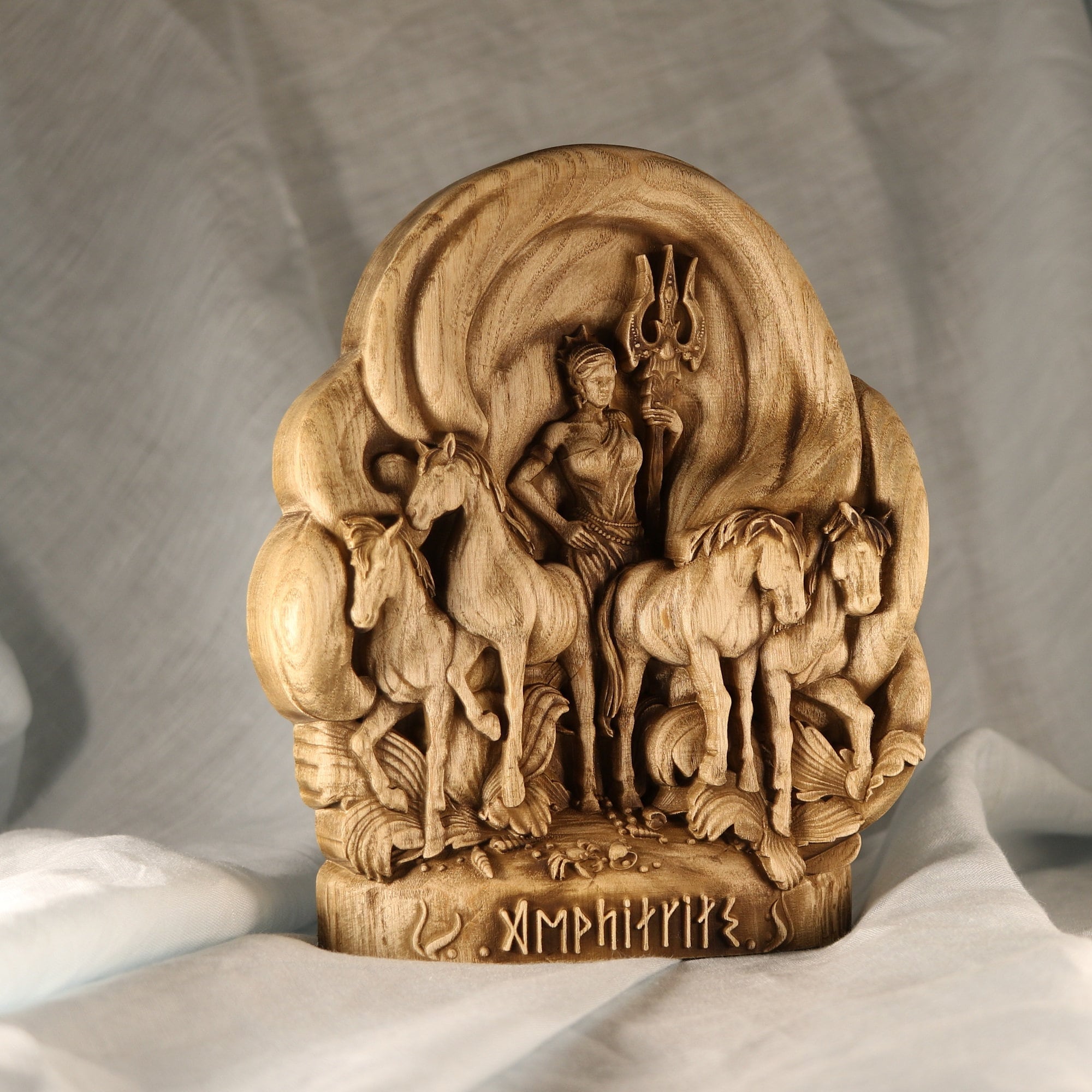 Amphitrite Greek Goddess Statue