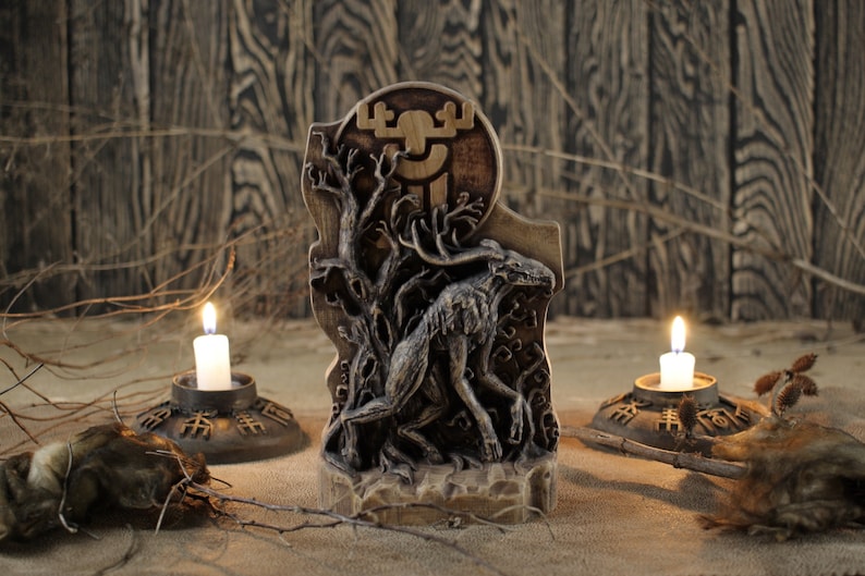 Wendigo Spirit Wendigo Art Skeleton Supernatural Monster - Etsy