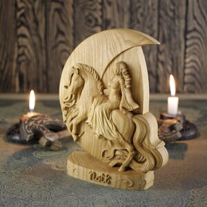 Norse Pagan, Nott Statue, Goddess Statue, Norse Mythology, Norse Gods ...