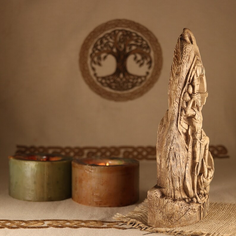 Asatru Asatru Altar Vidar Norse Gods Norse Mythology Norse | Etsy Australia