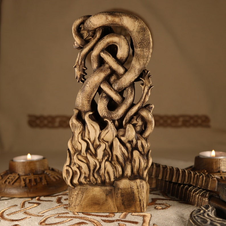 Loki Statue Loki Norse Altar Norse Pagan Decor Norse - Etsy UK