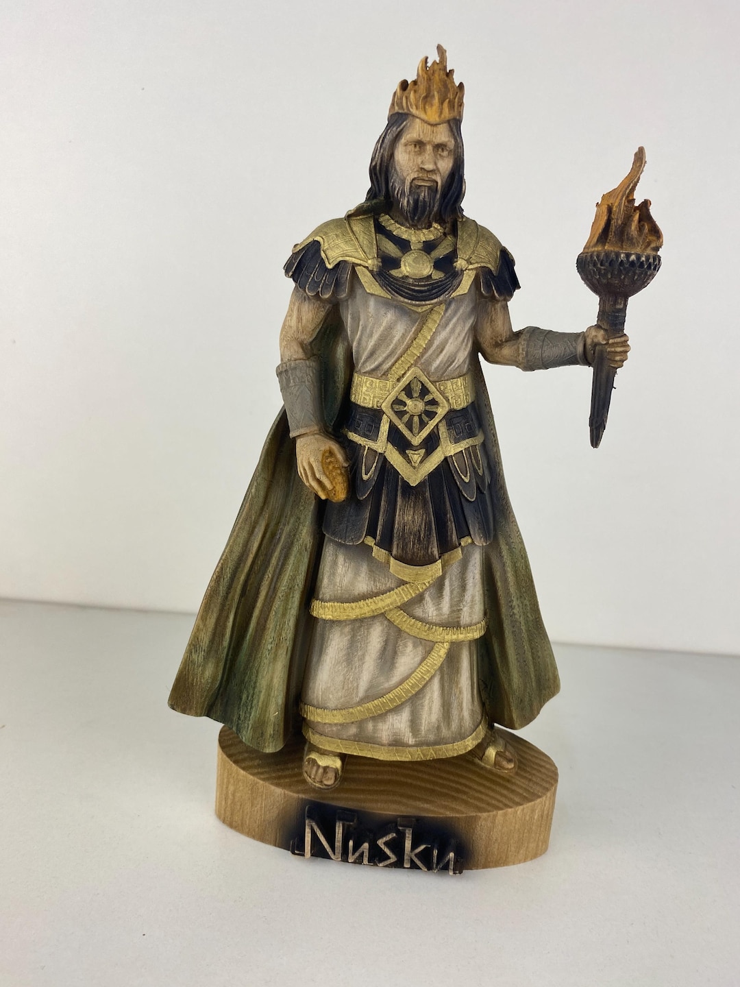 Nusku Statue: Sumerian Mesopotamian God of Fire and Light, Mithology - Etsy