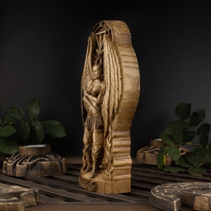 Succubus Naamah Wood Statue: Demoness Pagan Altar Decor - Etsy