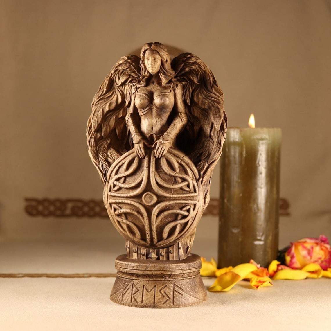 Freya Statue Freyja Freya Norse Mythology Goddess Statue - Etsy