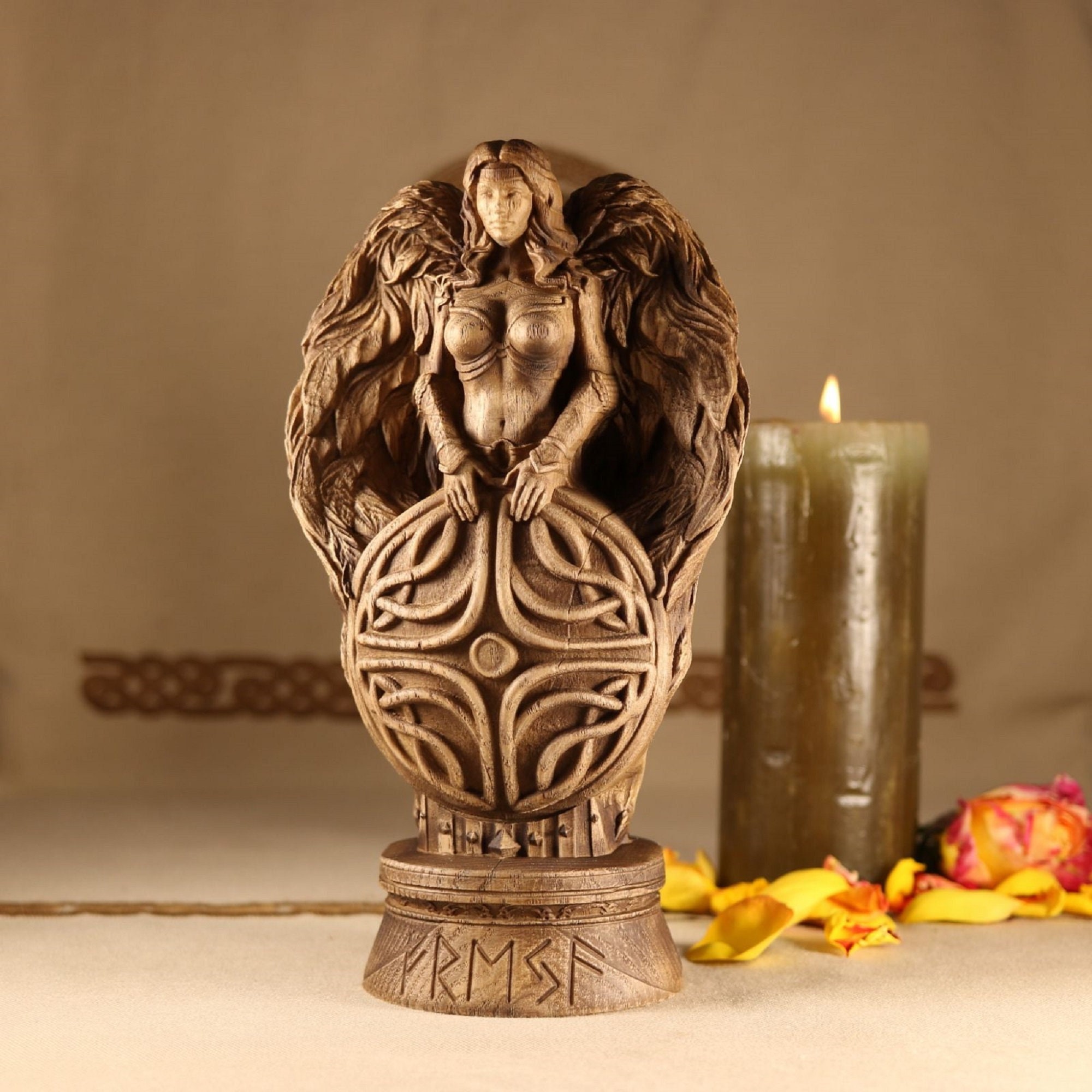 Freya Statue Freyja Freya Norse Mythology Goddess Statue | Etsy