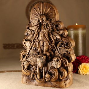 Handmade Morrigan Statue: Celtic Goddess Altar Decor - Etsy