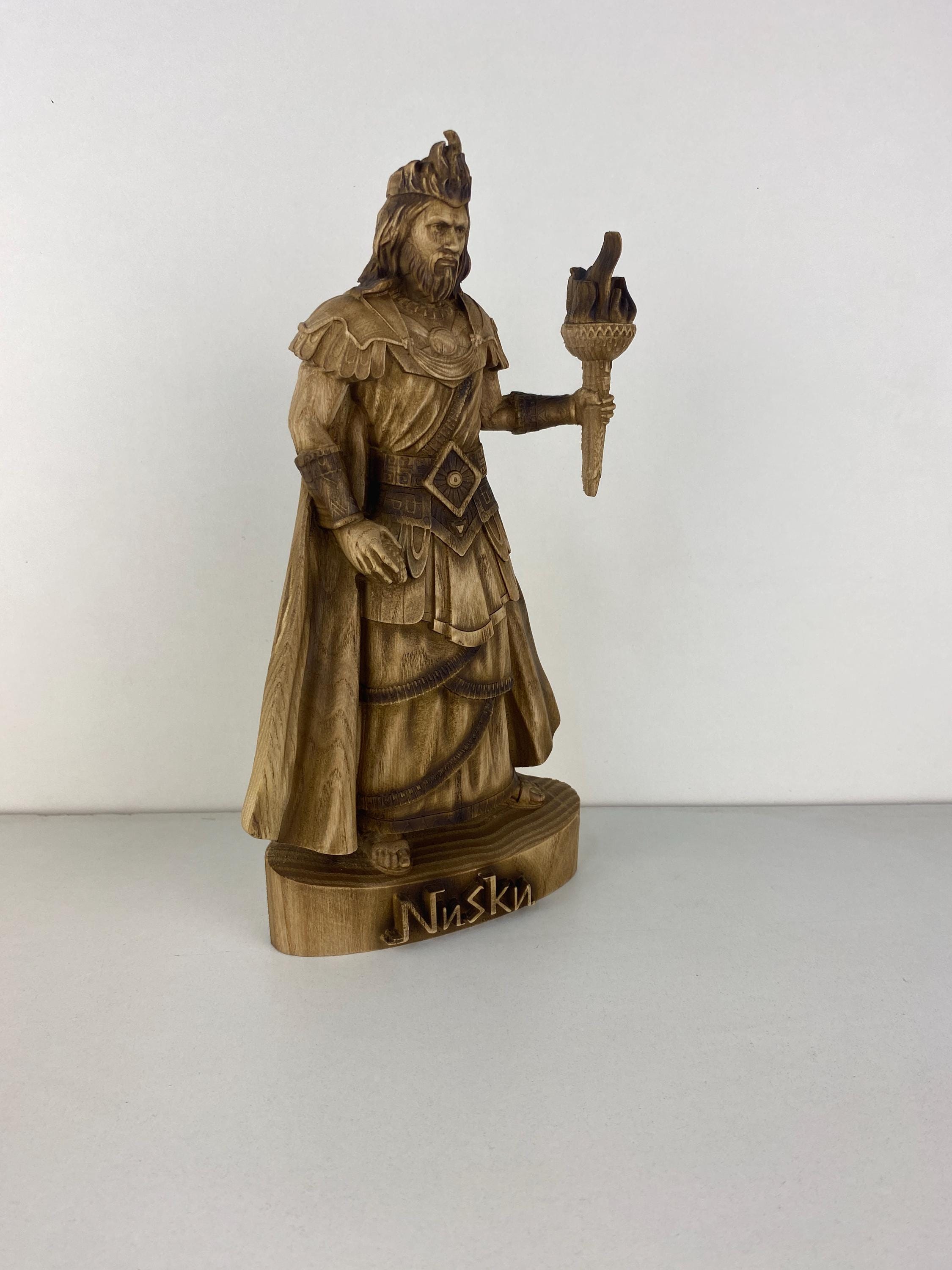 Nusku Statue: Sumerian Mesopotamian God of Fire and Light, Mithology - Etsy