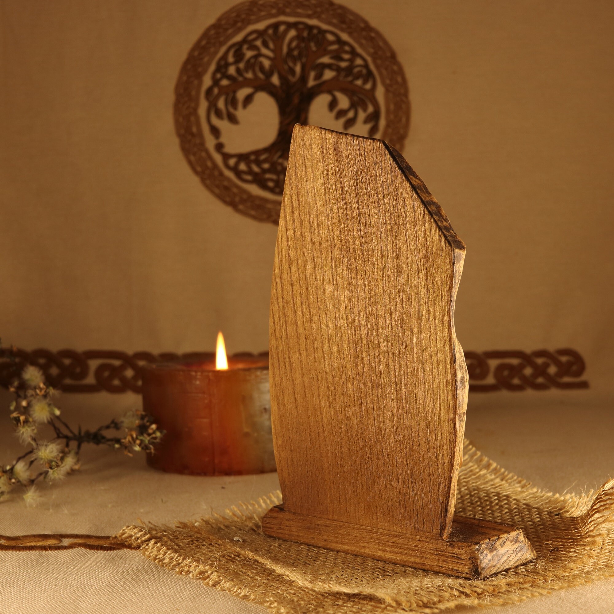 Njord Statue Norse Pagan Wood Carving Sculpture Celtic Art - Etsy