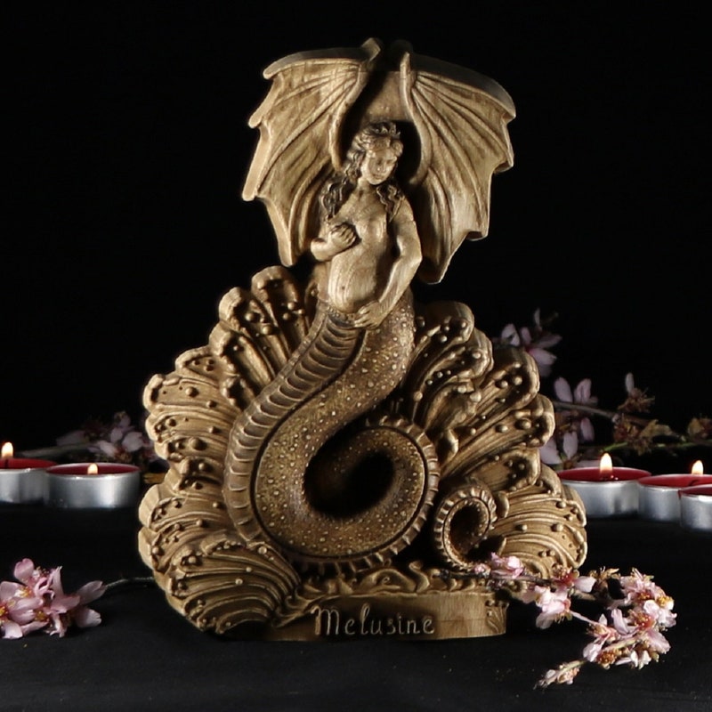 Mermaid Statue - Etsy