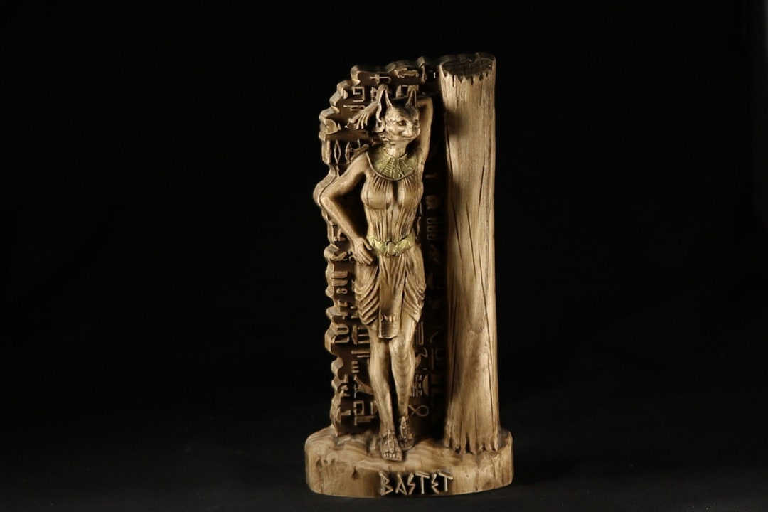 Bastet Statue Egyptian Goddess Bast Statue Egyptian Statue Bast Goddess ...