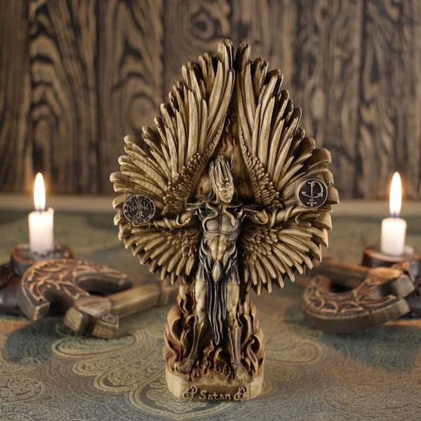 Satan Devil Statue - Etsy