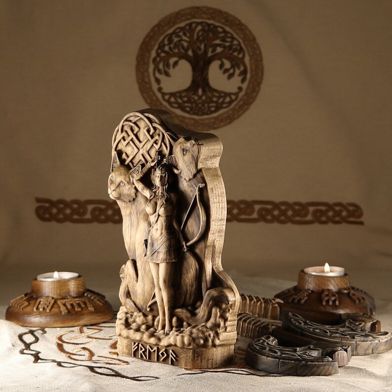 Freyja Statue Freya Goddess Freya Statue Norse Gods Norse - Etsy