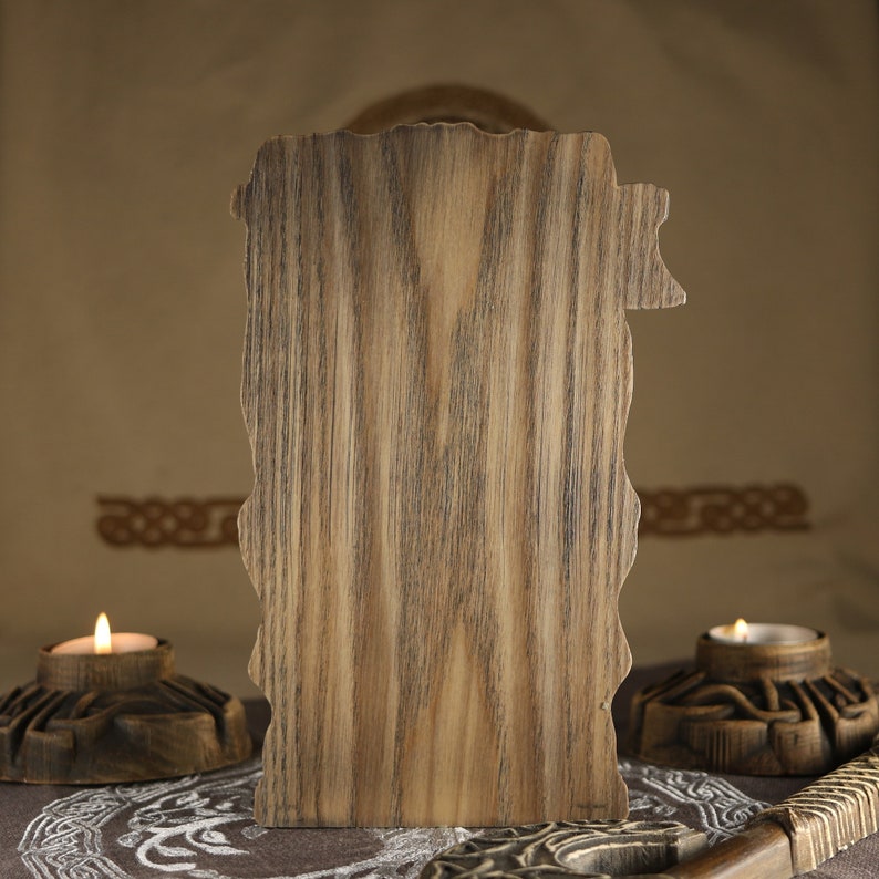 Norse Pagan Borr Odin Statue Norse Gods Asatru Viking Wooden - Etsy