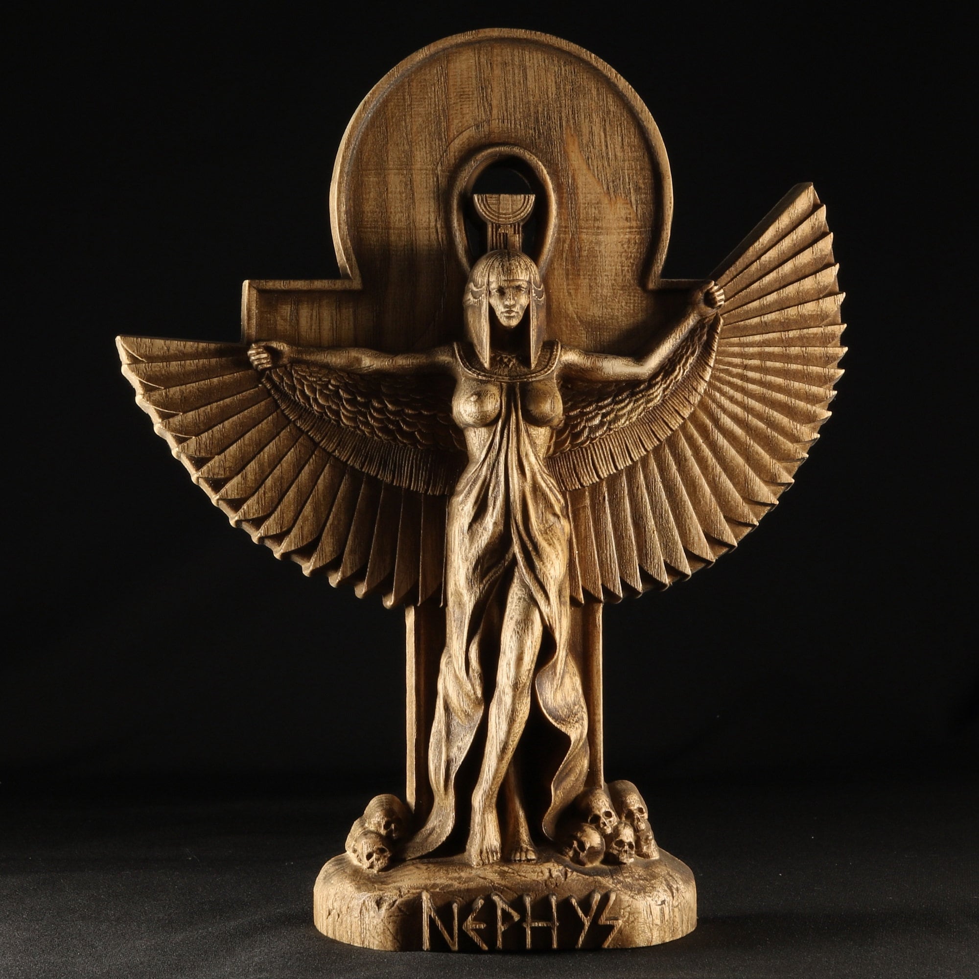 Nephthys Egyptian Statue Egyptian Goddess Egyptian Art - Etsy Canada