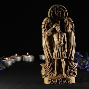 Lord Rosier Demon Statue, Satan Statue, Occult Decor Satan Belial ...