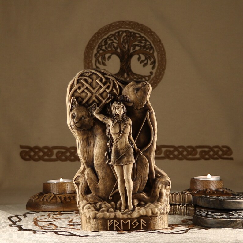 Freyja Statue Freya Goddess Freya Statue Norse Gods Norse - Etsy