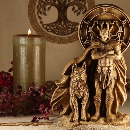 Lucifer Resin Statue - Etsy