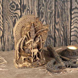 Arachne Statue: Greek Goddess Sculpture, Wiccan Occult Decor - Etsy