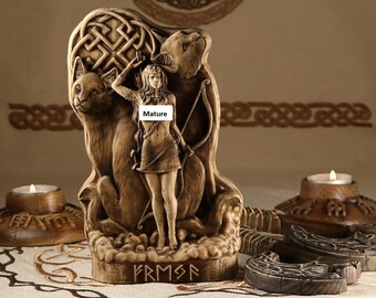 Freya, Home Altar, Idol, Deiti, Goddess, Pagan, Asatru, Viking, Norse ...