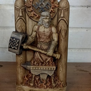 Svarog, Slavic God Statue, Slavic Gods, Slavic Pagan, Norse Altar ...