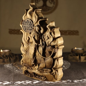 Paimon, King Paimon, Goetia, Lucifer Altar, Satan Statue, Satanic Demon ...