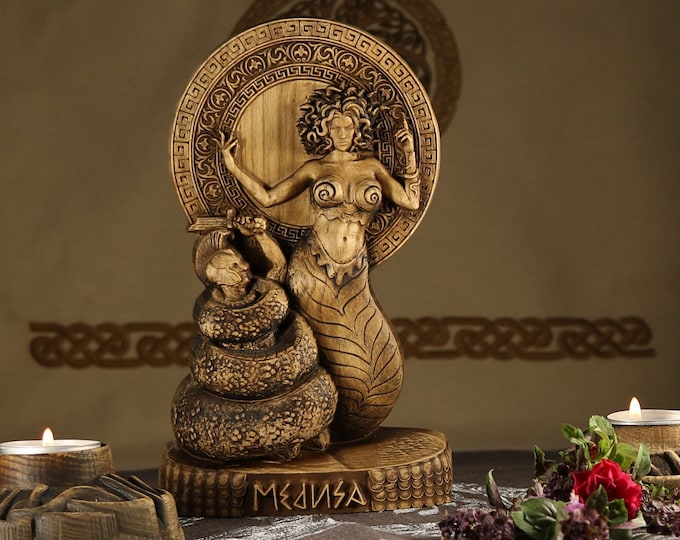 Medusa Statue - Etsy