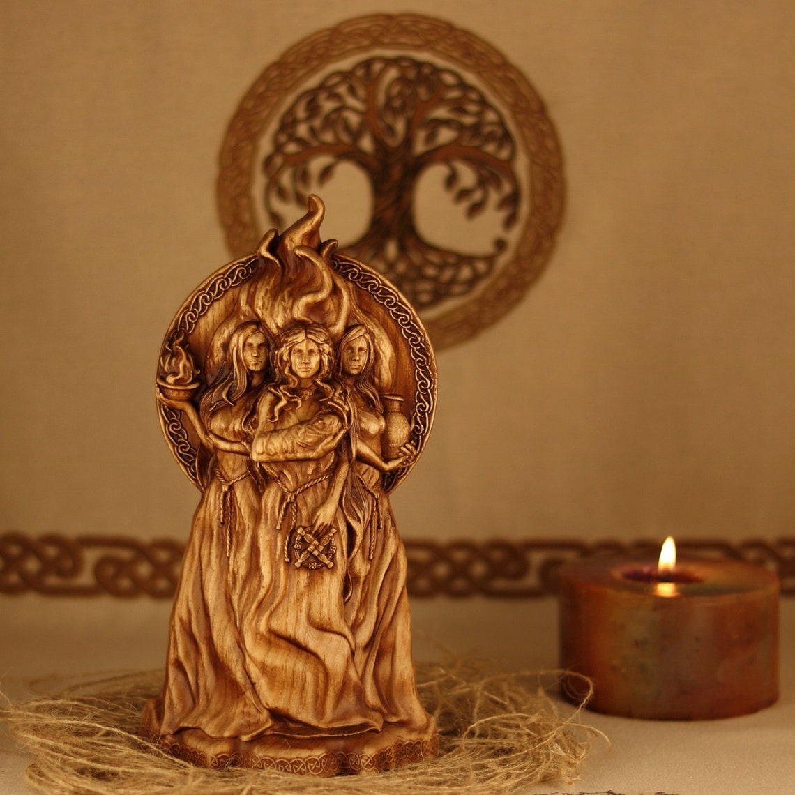 Brigid Brigid Goddess Fertility Goddess Brigid Imbolc - Etsy Australia