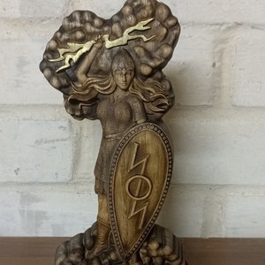 Dodola, Slavic Goddess, Slavic Pagan, Slavic Gods, Wood Sculpture ...