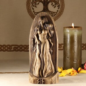 Syn, Goddess Statue Norse Goddess Germanic Norse Mythology Scandinavian ...