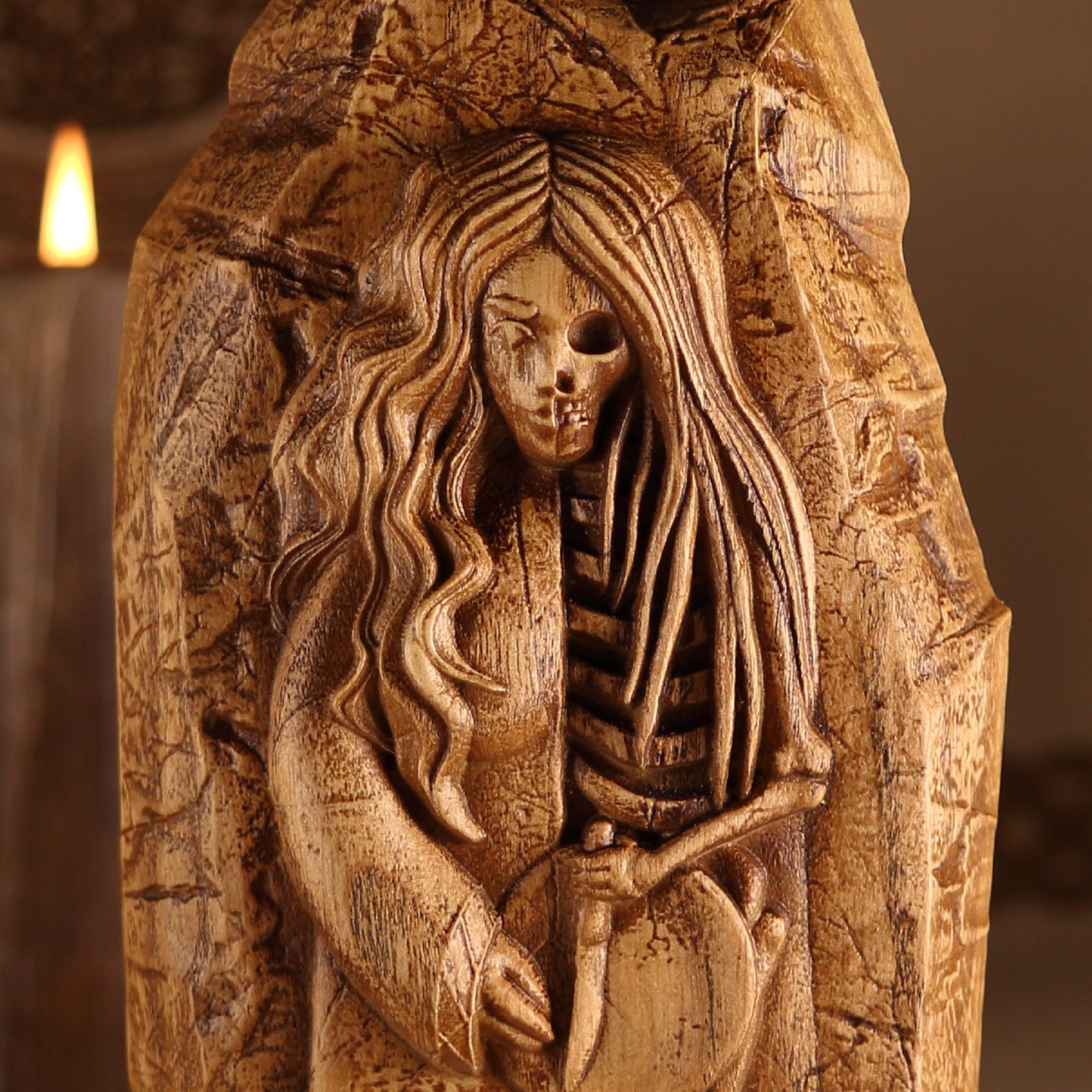 Hel Statue Hela Norse Goddess Hel Norse Gods Goddess - Etsy