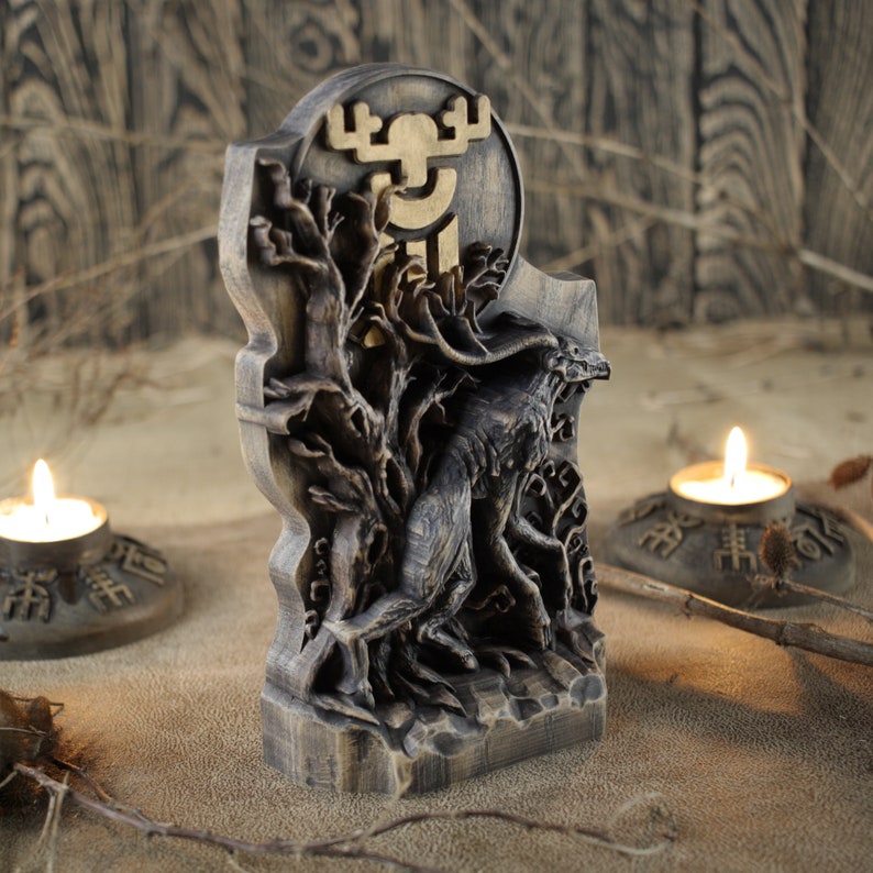 Wendigo Spirit Wendigo Art Skeleton Supernatural Monster - Etsy