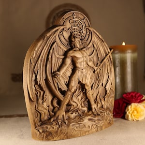 Asmodeus, Greek Statue, Asmoday, Asmodeus Statue Greek Mythology Demon ...