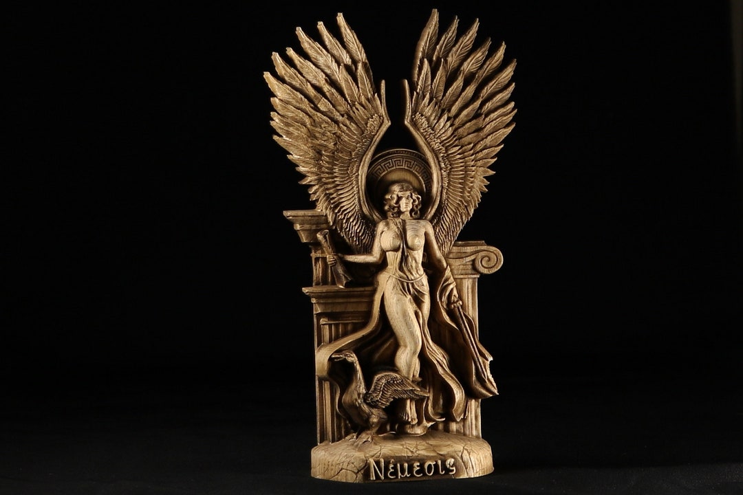 Greek Sculpture, Nemesis, Greek Statue, Goddess Statue Greek Mythology ...