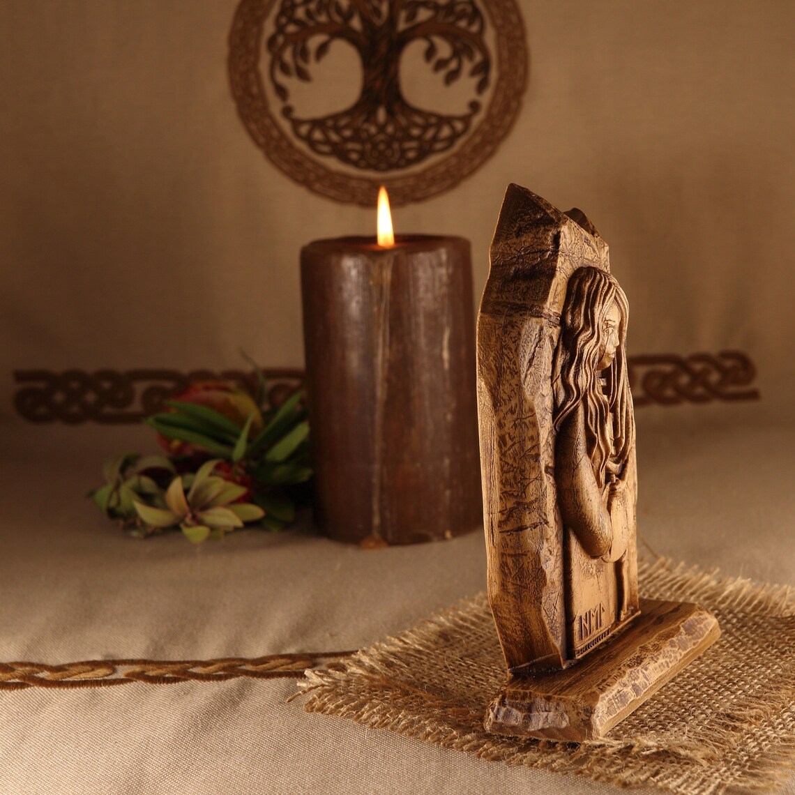 Hel Statue Hela Norse Goddess Hel Norse Gods Goddess - Etsy