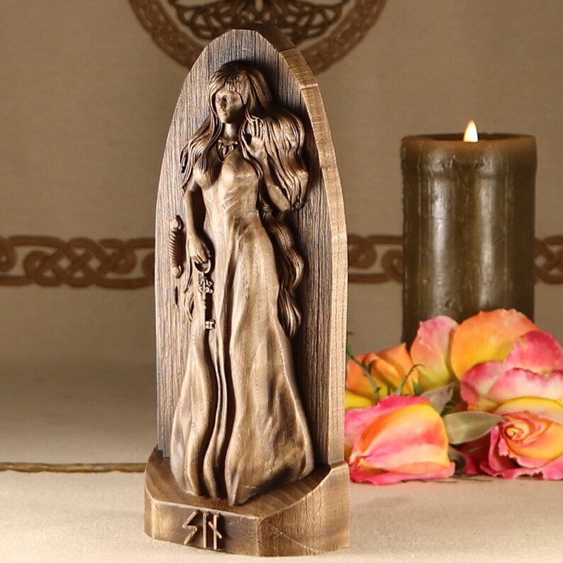 Syn Goddess Statue Norse Goddess Germanic Norse Mythology - Etsy Hong Kong