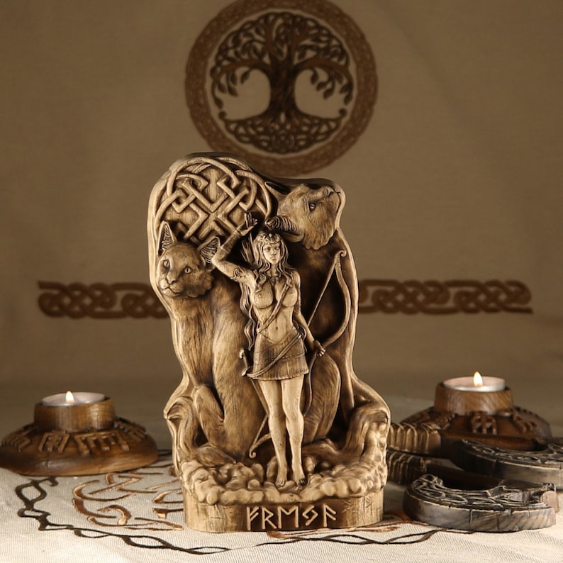 Freyja Statue Freya Goddess Freya Statue Norse Gods Norse - Etsy