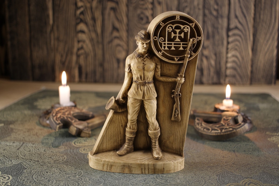Satan Statue Barbatos Goetia Demon Demon Statue, Belial Robin ...