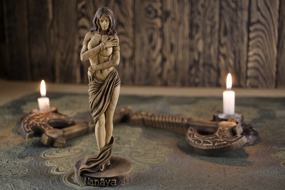 Mesopotamia Nanaya Astarte Sumerian Goddess Statue Ishtar - Etsy