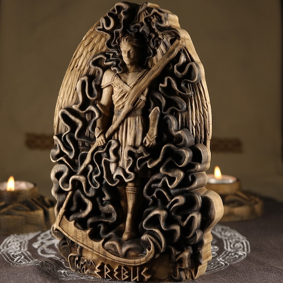 Erebus Greek God Statue