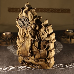 Paimon, King Paimon, Goetia, Lucifer Altar, Satan Statue, Satanic Demon ...