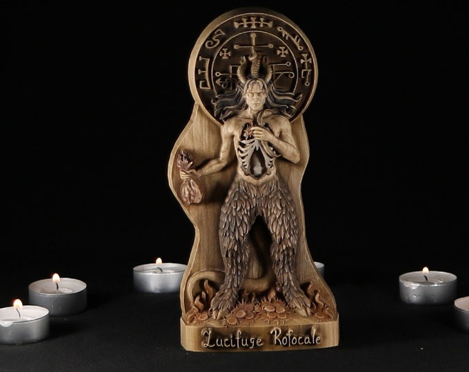 Prince Seere Demon Statue Gothic Statue Goetia Demon Demon Sigil Sigil ...