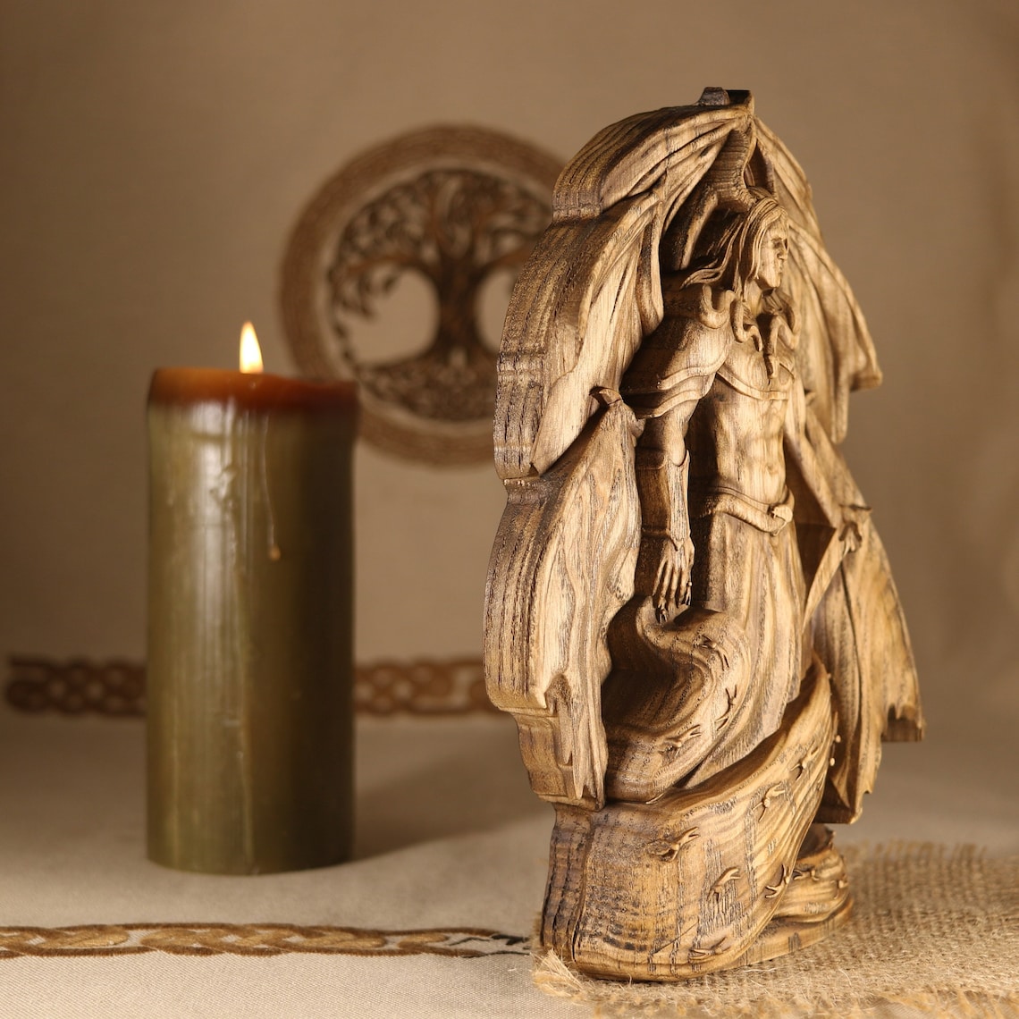 Samael Lilith Lucifer statue Lucifer morningstar Satan | Etsy